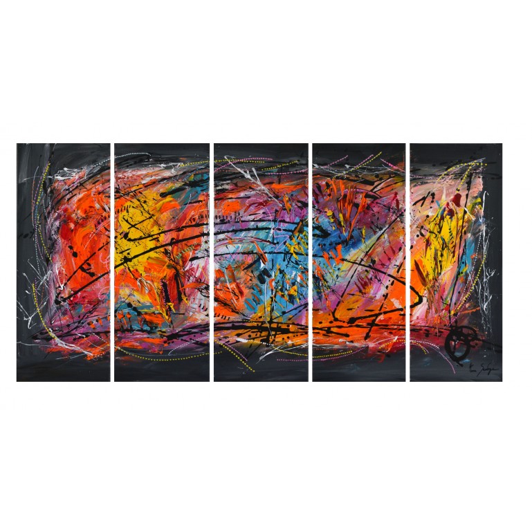 taleau quintyque - tableau 5 parties design